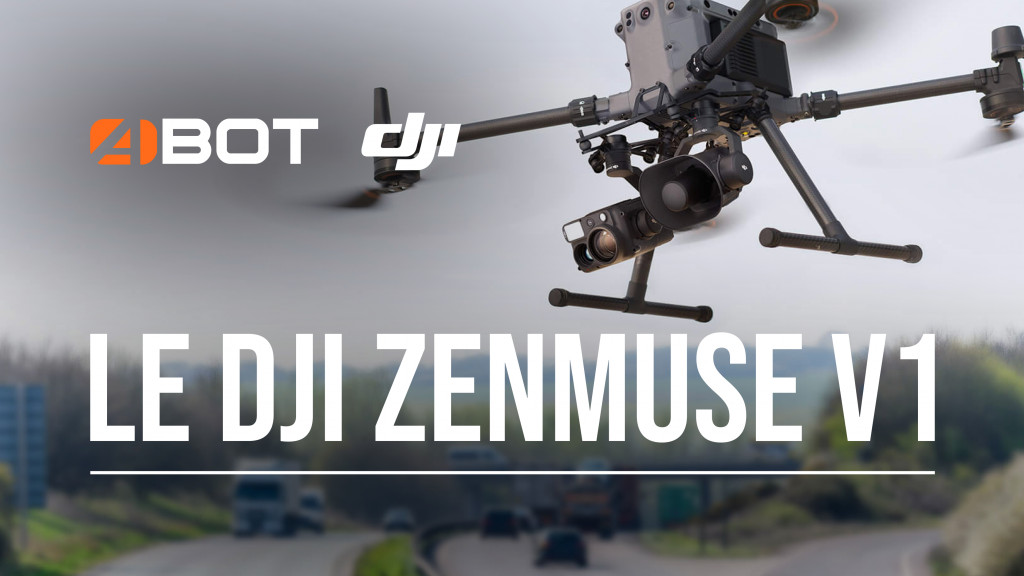 DJI Zenmuse V1 : Haut-parleur drone pour missions de sécurité